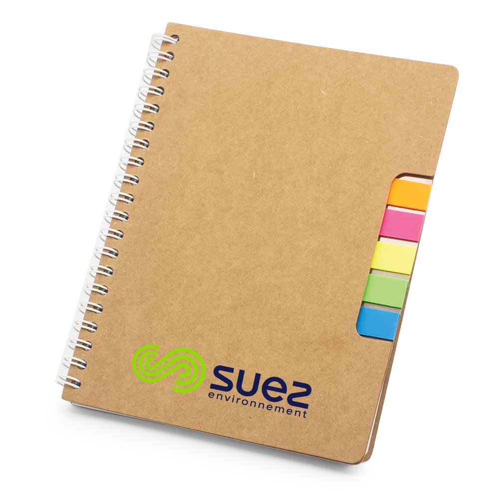 Spiral Notebook with Sticky Note and Pen | Promotional Gifts Suppliers