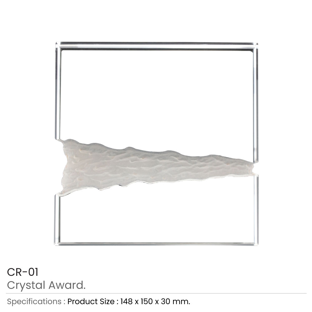 Square Shaped Crystal Awards | Promotional Gifts Suppliers